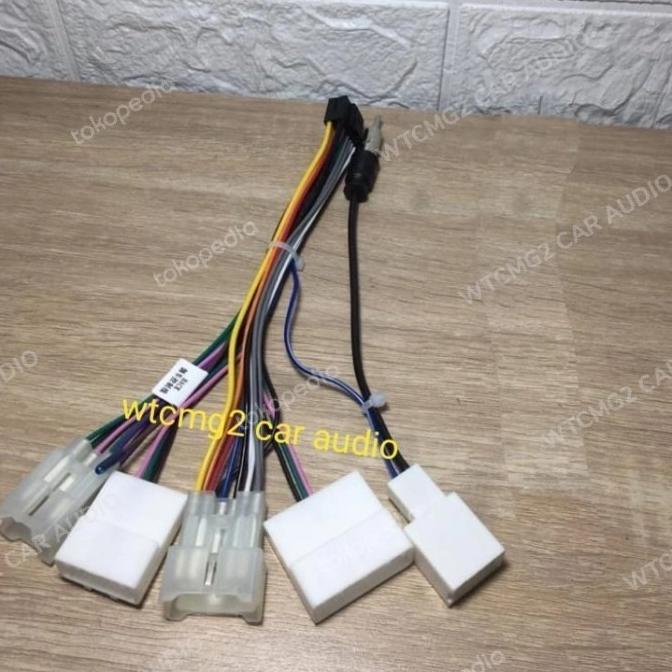 Jual Kabel Audio Soket Pnp Head Unit Android Toyota Lengkap 5 Soket ...