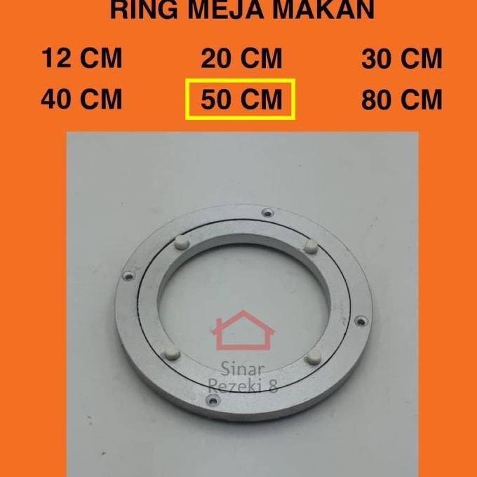 Jual Terbaru 50 Cm 20" Inch Kolaher Ring Meja Putar Makan Kursi Putar ...
