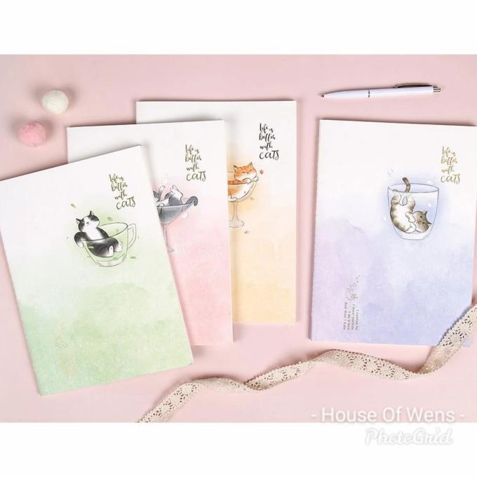 Jual Trend Hello Mr Rabbit Ruled Notebook B5 - Buku Tulis B5 Garis ...