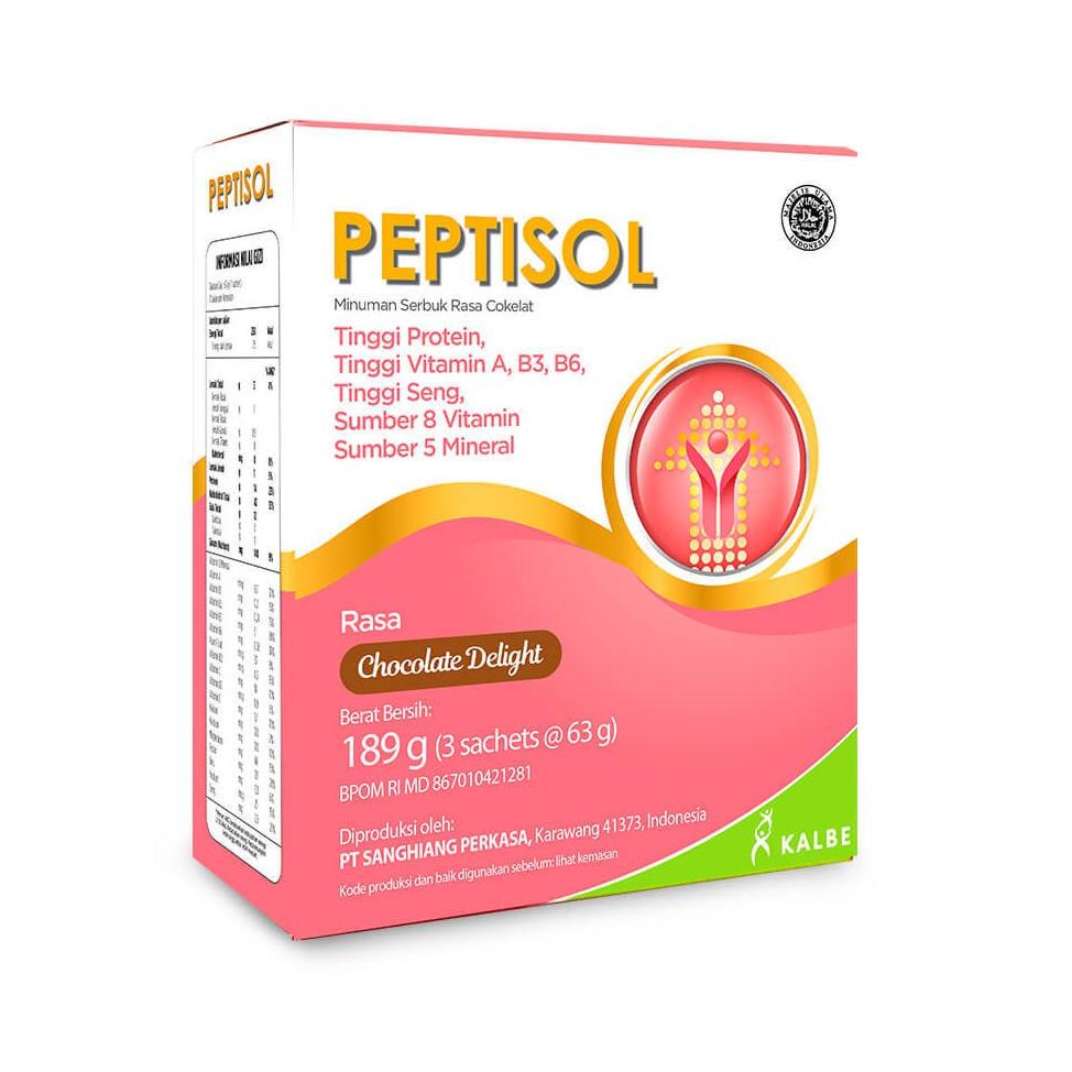 Jual New Peptisol 1 box NUtrisi pemulihan dari Sakit ~ | Shopee Indonesia
