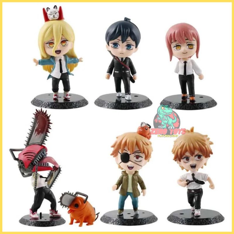 Jual Action Figure Anime Mainan Patung Chainsaw man Koleksi Pajangan ...