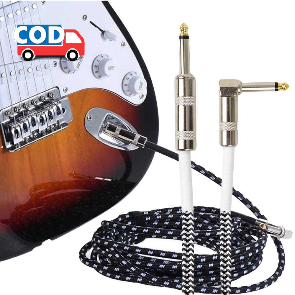Jual Kabel Gitar Listrik Anti Noise Bass Elektrik Jack L Fleksibel ...