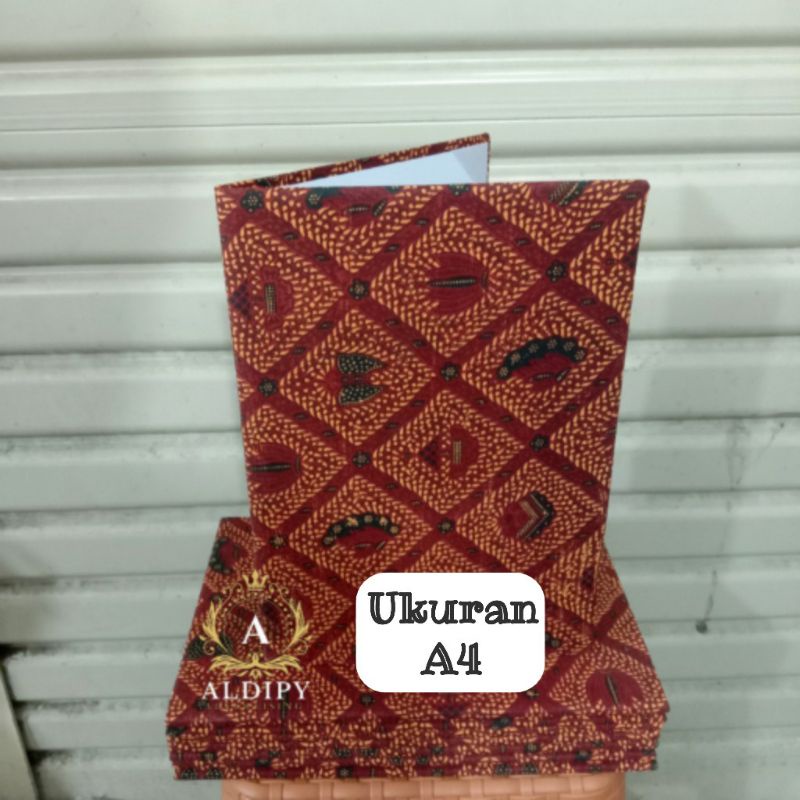 Jual Map batik upacara map kain batik A4(22x33cm) | Shopee Indonesia