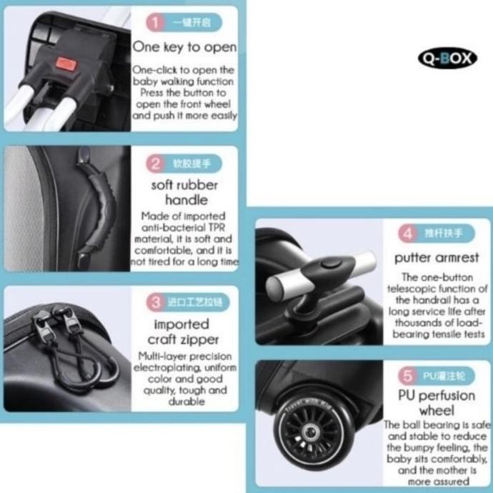 Jual Koper Duduk Anak Cabin Size Luggage Bag L Travel Stroller Eazy ...