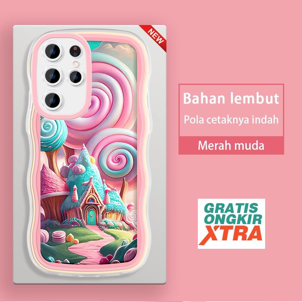 Jual Samsung A71 S20 PLUS S21 FE Note 10 20 Plus S22 ULTRA 5G Casing Ponsel Pola Fantasy Rainbow ...