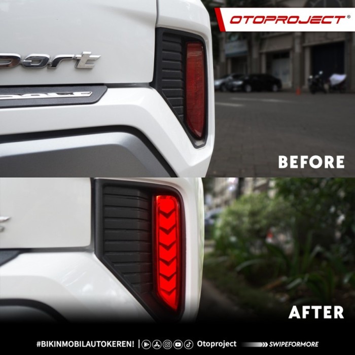 Jual Rear Bumper Lamp Xpander / Xpander Cross 2021 UP 3 Fungsion ...