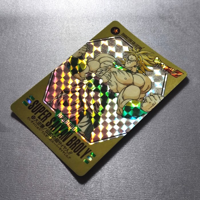 Jual kartu dragon ball super barcode wars card broly #33 carddass ...