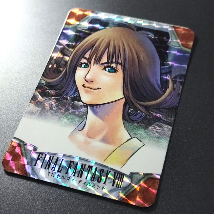 Jual bandai selphie final fantasy 8 viii hologram card kartu original ...