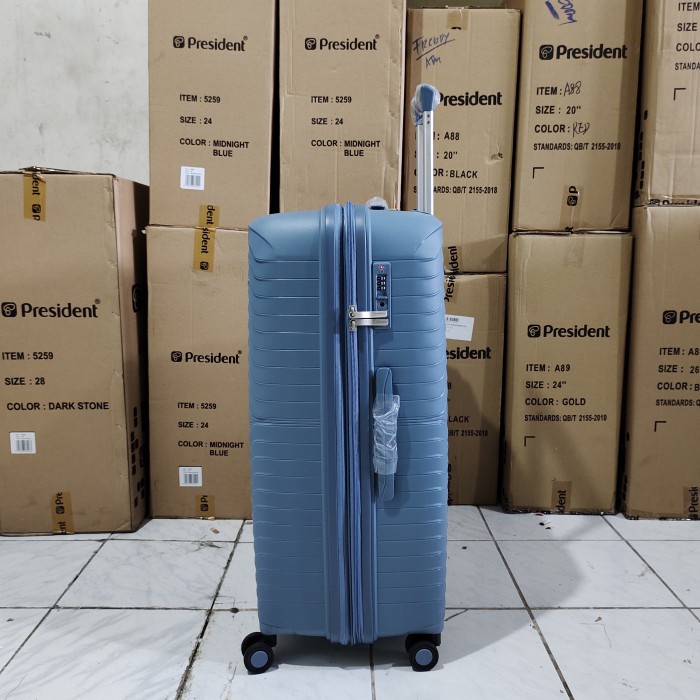 Jual Koper President Fiber (1920)Tsa, Expanding Dan Anti Theft Zipper ...