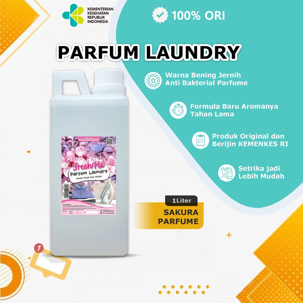 Jual [COD] Parfum Londry Tahan Lama, parfum loundry Anti Bakteri dan ...