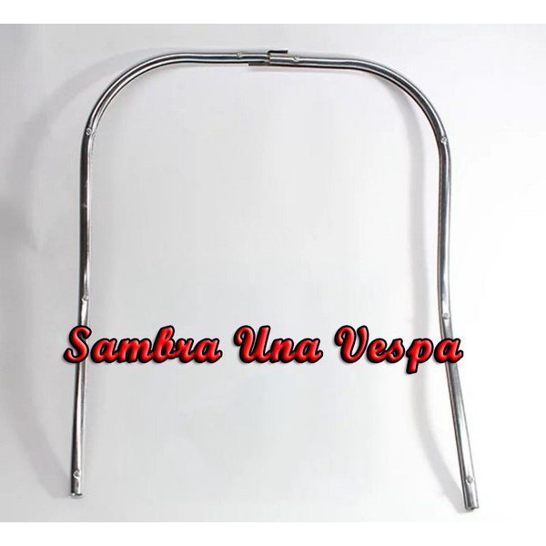 Jual List Body Botol Steinless Layar Besi Silinder Vespa Chrome Single ...