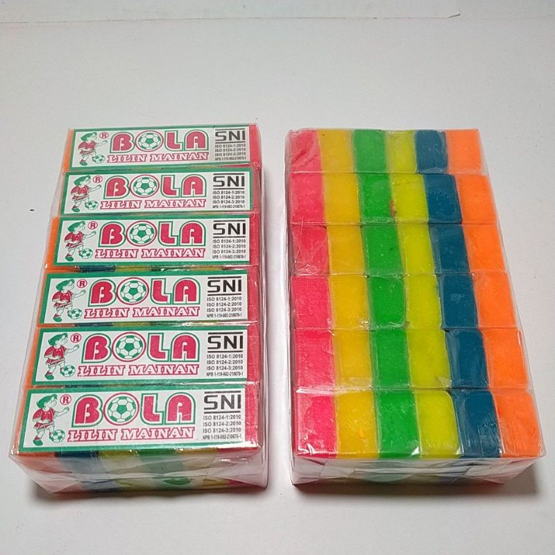 Jual Plastisin malampet Bola lilin mainan 1 pack 72 pcs | Shopee Indonesia