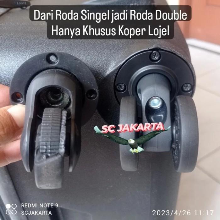 Jual GANTI RODA KOPER DOUBLE HINOMOTO JAPAN (MOHON BACA DESKRIPSI ...
