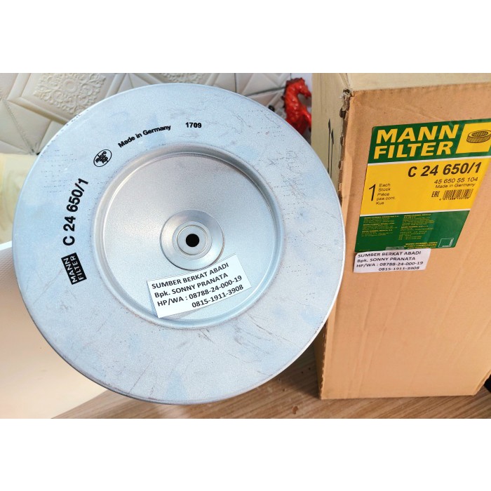 Jual MANN FILTER C24650/1 AIR FILTER C 24 650/1 - GENUINE | Shopee ...