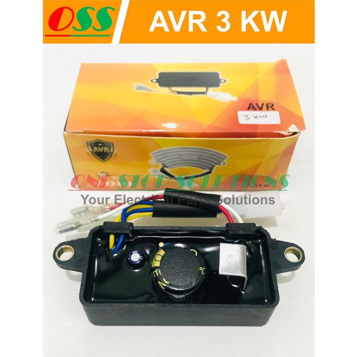 Jual AVR GENERATOR BENSIN 2KW 3KW 6 KABEL 1 PHASE AVR GENSET | Shopee ...