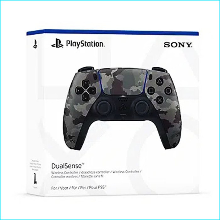 Jual PS5 DualSense Wireless Controller Grey Camouflage / dual sense ...