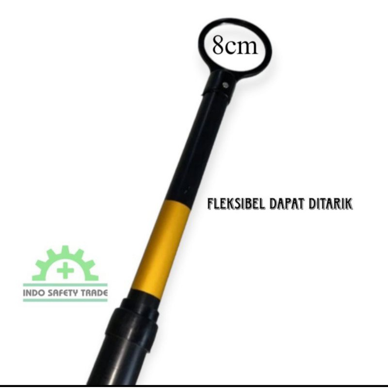 Jual Safety Cone Bar Palang Barikade Jalan Sti Cone (Hitam-Kuning ...