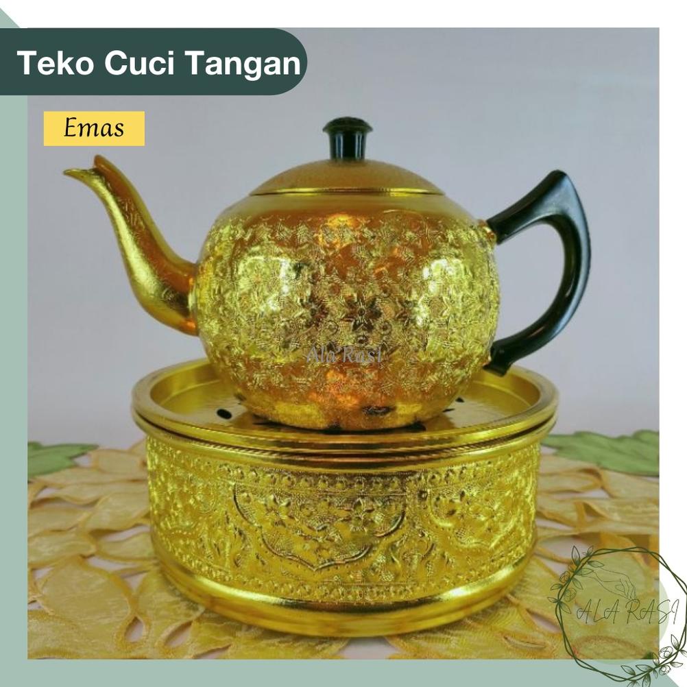 Jual Media Teko Cuci Tangan Emas dan Silver Khas Arab - ceret tempat ...
