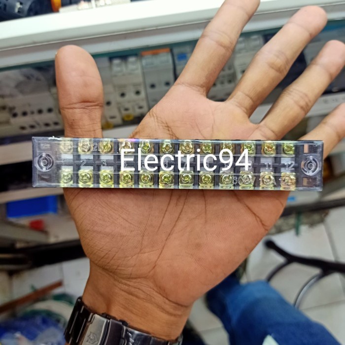 Jual Terminal Blok Kaca 12 pole 15A TB Series Terminal Block TB 1512 ... Jual Terminal Blok Kaca 12 pole 15A TB Series Terminal Block TB 1512 ...