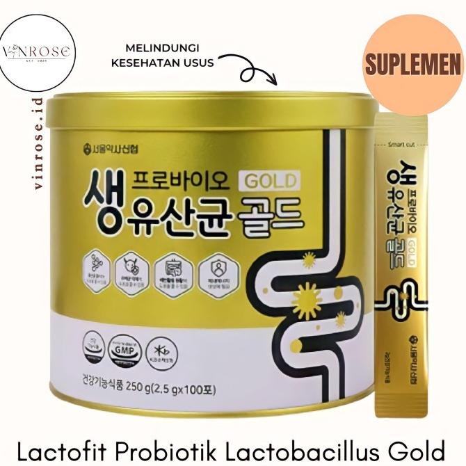 Jual ~~~~~] [100 Sachet] Lactofit Probiotik Lactobacillus Gold ...
