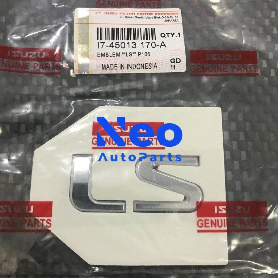 Jual Emblem Logo LS Chrome Isuzu Panther Original | Shopee Indonesia