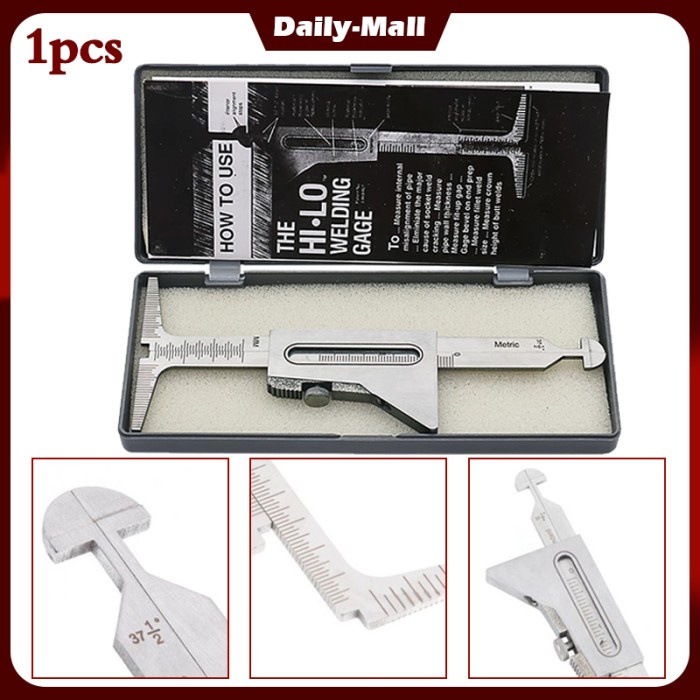 Jual Hi-Lo Welding Gauge Pipe Stainless Welding Gauge Test Hilo Welding ...