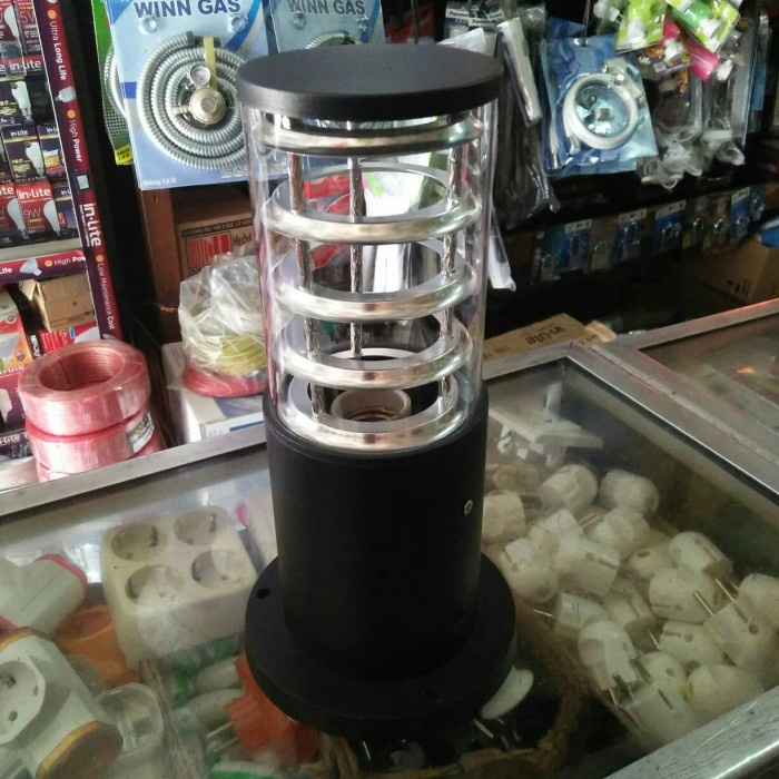Jual LAMPU TAMAN/LAMPU PAGAR MODEL TABUNG BULAT DEKORASI OUTDOOR/INDOOR ...