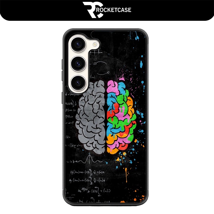 Jual Case Casing Samsung Galaxy S25 S24 S23 S22 S21 S20 Ultra Plus FE Creative Brain RC0158 ...