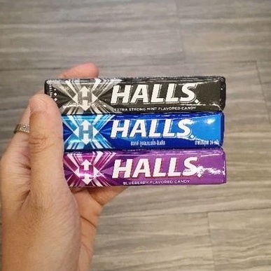 Jual Halls candy permen per varian rasa EXTRA STRONG/ MENTHOLYPUS ...