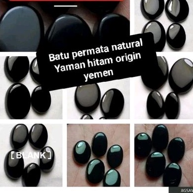 Jual emban ikat ring monel super doff handmade plus batu natural Yaman ...