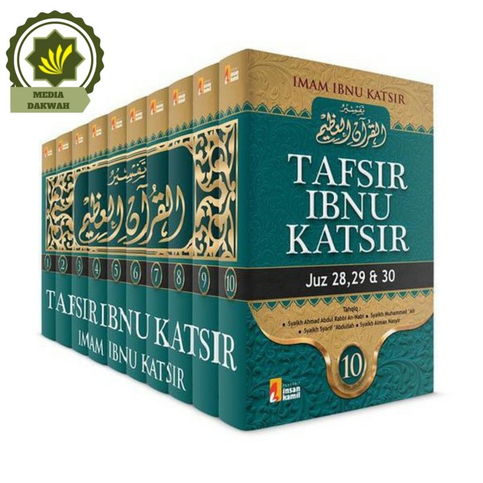 Jual Ready Buku Terjemahan Tafsir Ibnu Katsir Jilid 1-10 Satu Set-Imam Ibnu Katsi Terbaru ...
