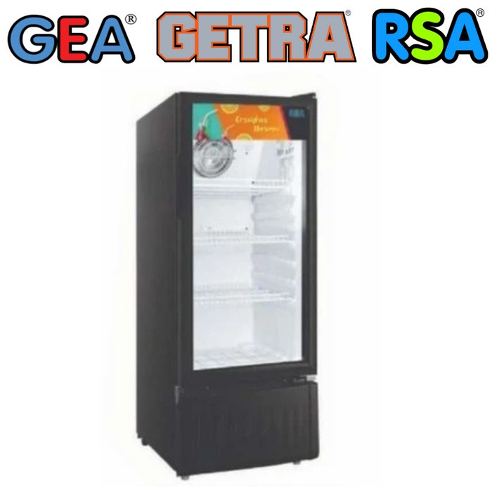 Jual DISPLAY COOLER RSA AGATE-200 SHOWCASE MINUMAN DINGIN 1 PINTU ...