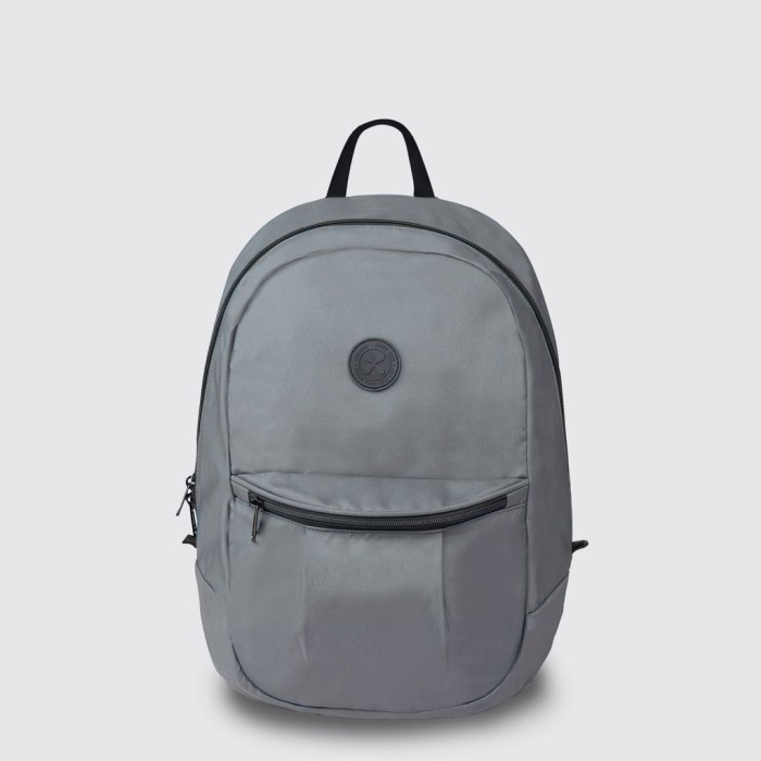Jual Exsport Academia Backpack - Light Grey | Shopee Indonesia