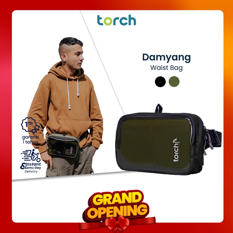Jual TORCH Damyang Tas Pinggang Anti Air | Shopee Indonesia