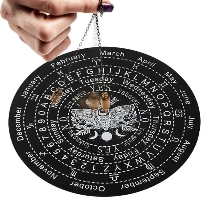 Jual Promo Alas Pendulum Wooden Divination Pendulum Board | Shopee ...