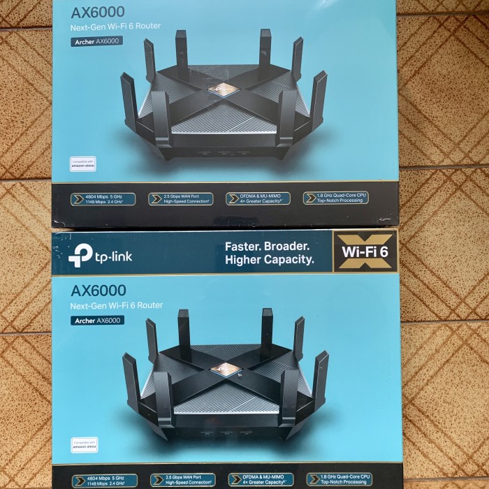 Jual Tp-Link Tplink Archer AX6000 AX 6000 Router Wifi 6 Mesh OneMesh ...