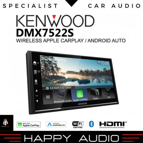 Jual Head Unit 2Din Kenwood DMX 7522S Wireless Apple Carplay Android Auto | Shopee Indonesia