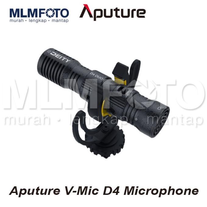 Jual Diety V-mic D4 Duo Dual Capsule Professional Shotgun microphone ...