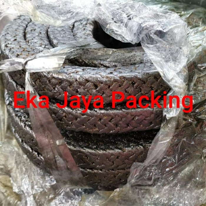 Jual GLAND PACKING ASBESTOS + GRAPHITE ( STEAM PACKING ) | Shopee Indonesia