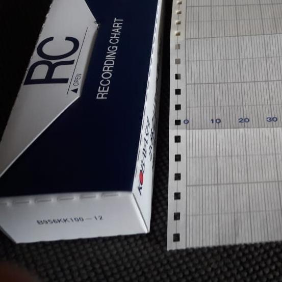 Jual recording chart paper KOBAYASHI B956KK-100-12 chart recorder ...
