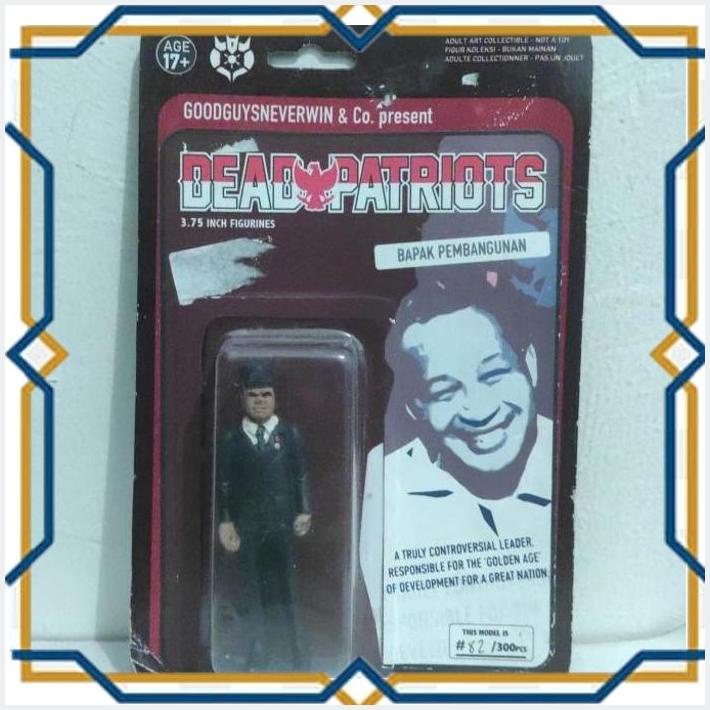 Jual [FBK] GOODGUYSNEVERWIN DEAD PATRIOTS FIGURE PRESIDEN INDONESIA ...