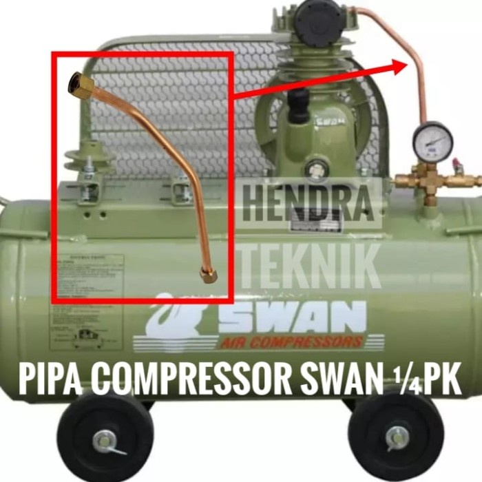 Jual Pipa Compressor 1/4Pk Pipa Model Swan Pipa Discharge Inlet ...