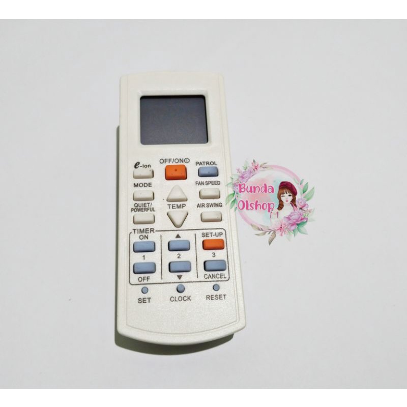 Jual Remot Remote AC Panasonic Split E ion Multi Fungsi | Shopee Indonesia