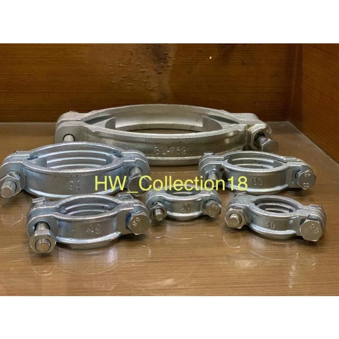 Jual Klem Double Bolt SL 76 uk 2 inch - Clamp Besi Heavy Duty | Shopee ...