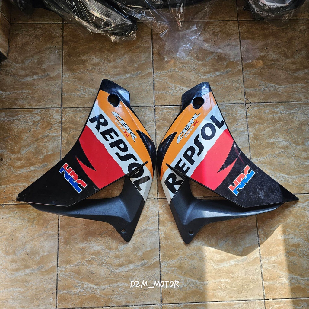 Jual cover body fairing depan set kanan kiri honda cbr 150 fi cbu built ...