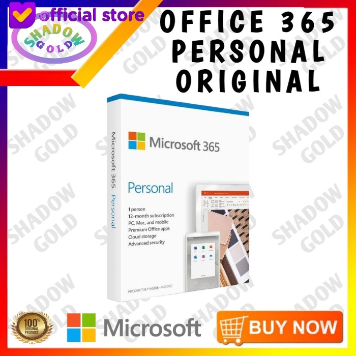 Jual Microsoft Office 365 Personal ORIGINAL | Shopee Indonesia