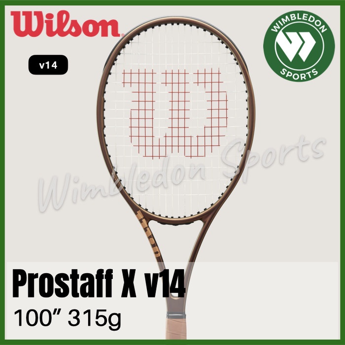 Jual Murah!! Raket Tenis Wilson Pro Staff X v14 / Raket Wilson Prostaff X v14 | Shopee Indonesia