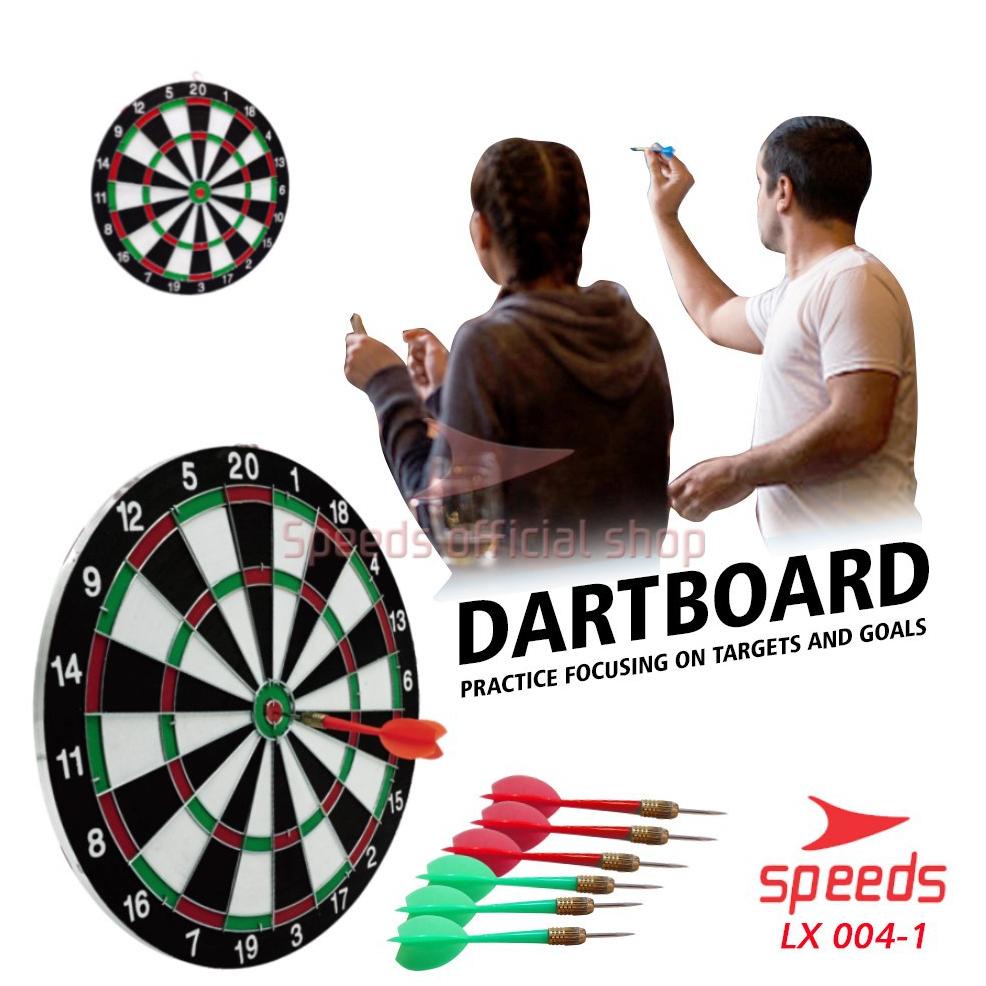 Jual SPEEDS DART Papan Dart Board Game Pro Panahan Dinding 12inch 004-1 ...