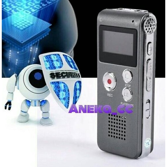 Jual Alat Perekam Suara Digital Voice Recorder USB 8GB Plus Mp3 Player ...
