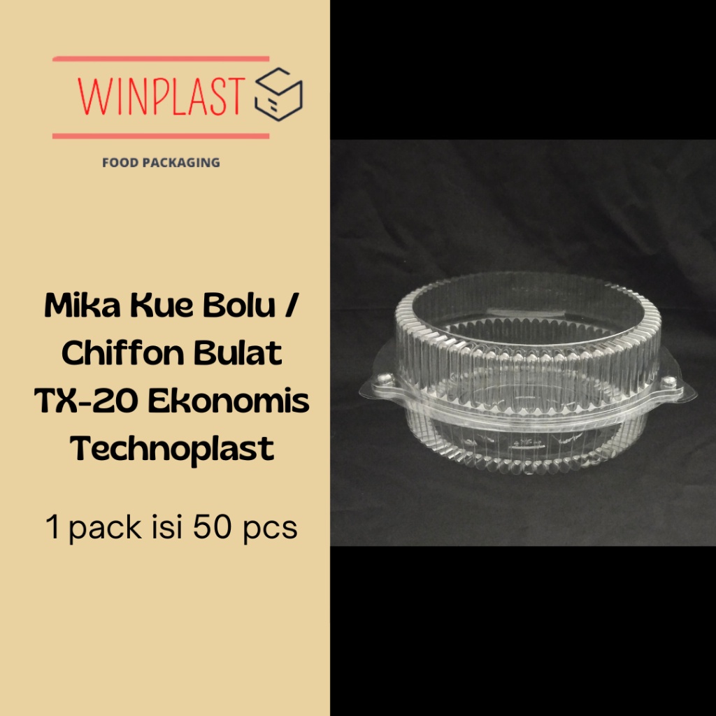 Jual NEW MIKA KUE BOLU / CHIFFON / SIFON BULAT TX-20 ISI 50 PCS ...